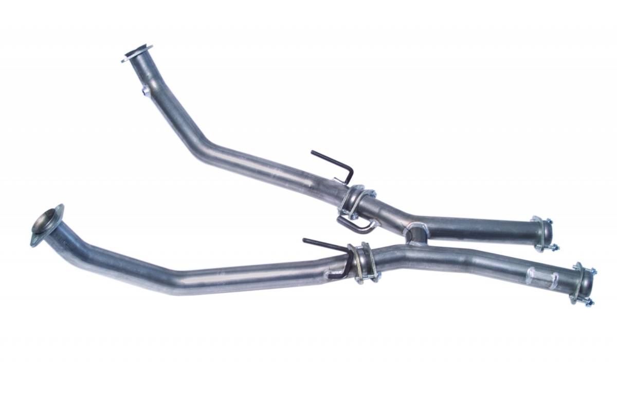 2.5" Off-Road H-Pipe 1979-1993 Mustang 5.0L & 351W 5.8L V8